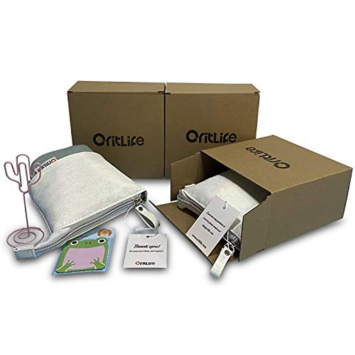 Oritlife Pop-up Pencil Case, Transformer Standing Stationery Pencil Holder PU+Cotton, Telescopic Pencil Pouch Bag Cosmetic Bag With Zipper For School College Office (Blue)