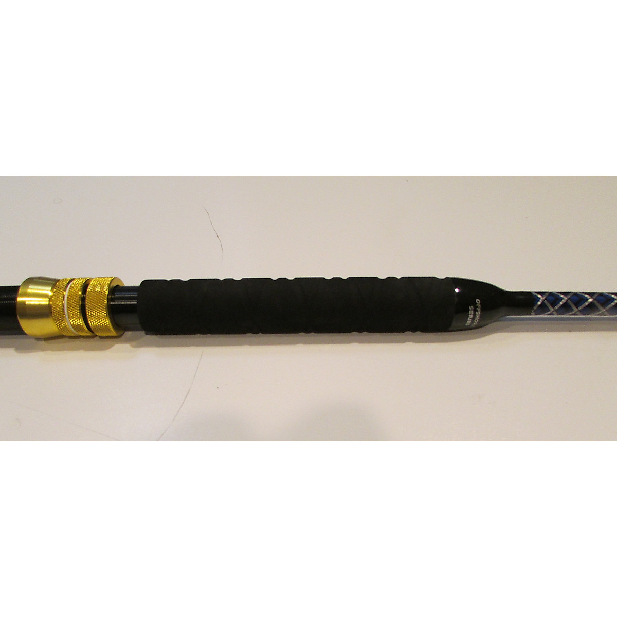 Xcaliber Marine Offshore Series 100lb Saltwater Deep Drop Swivel Tip Trolling Rod (Blue & Silver)