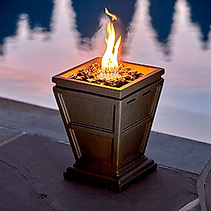 15" Gas Outdoor Fire Column from Endless Summer