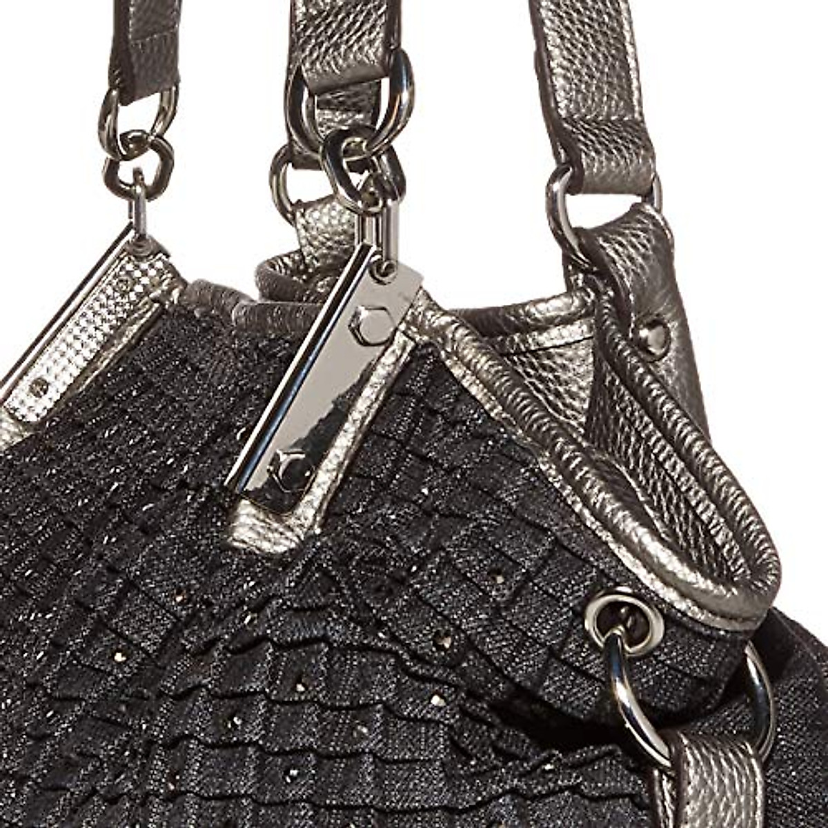 LaTique Anastasia w/Stones Handbag, Dirty Denim