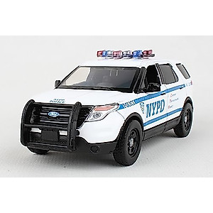 Daron NYPD Die-Cast Ford Police Interceptor 1/43 (NY71400)