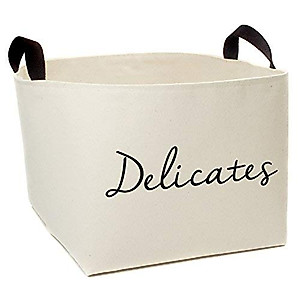 Delicates Canvas Storage Basket