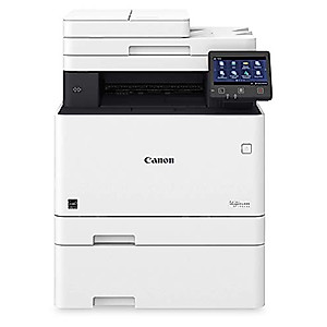 Color imageCLASS MF741Cdw - Multifunction, Wireless, Mobile-Ready, Duplex Laser Printer with 3 Year Warranty & ® 055 Cyan Toner Cartridge, 3015C001