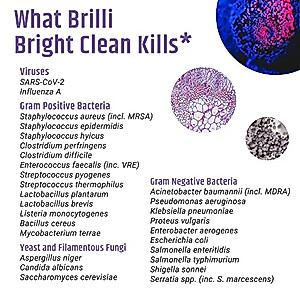 Brilli Wellness Lighting 20755-000 Bright Clean Antimicrobial Under Cabinet LED Light Fixture, 24", White