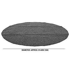Grill Mat,BBQ Grill Mat,36inch Round Shape Barbecue Mat,Oil Resistant BBQ Floor Protective Mat,for Home Party Use for Under BBQ, Absorbent Oil Pad Protector, Grill Mat,BBQ Grill Mat,36inch Round