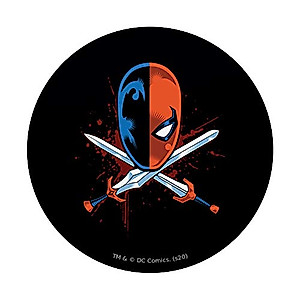 Batman Deathstroke Crossed Swords PopSockets Swappable PopGrip
