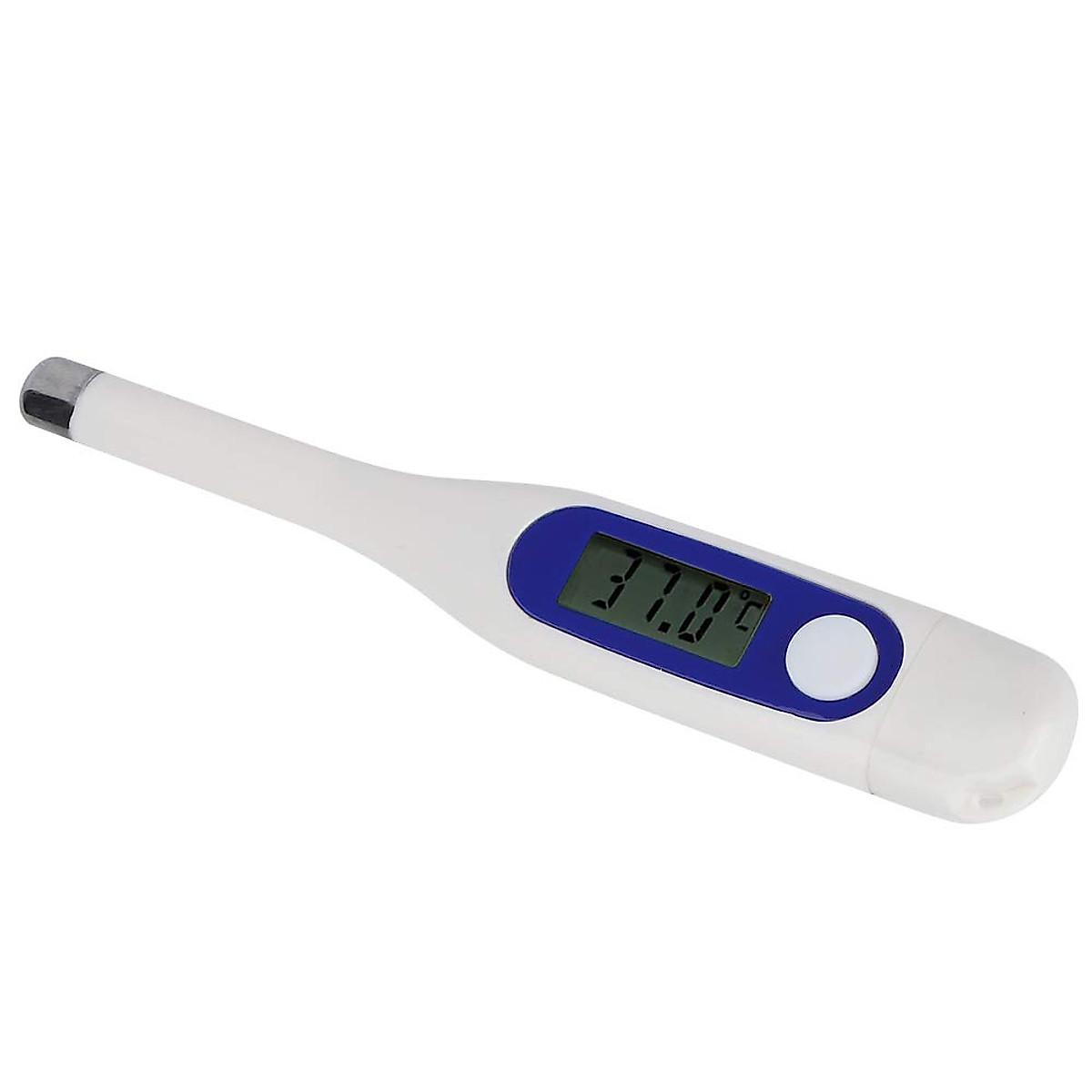 Veterinary Electronic Thermometer LCD Digital Animal Thermometer for Cattle Sheep Horses Pigogs Use,Garden Ding Poultry Ding Plies