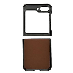 Shockproof Wear Resistant Phone Case for Samsung Galaxy Z fold 5 Case, Synthetic Leather Flip Phone Cover for Samsung Fold 5 (Two Color Blue Cowhide Grain)