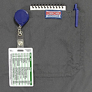 Cranial Nerve Exam Vertical Badge Card (Pack of 5)