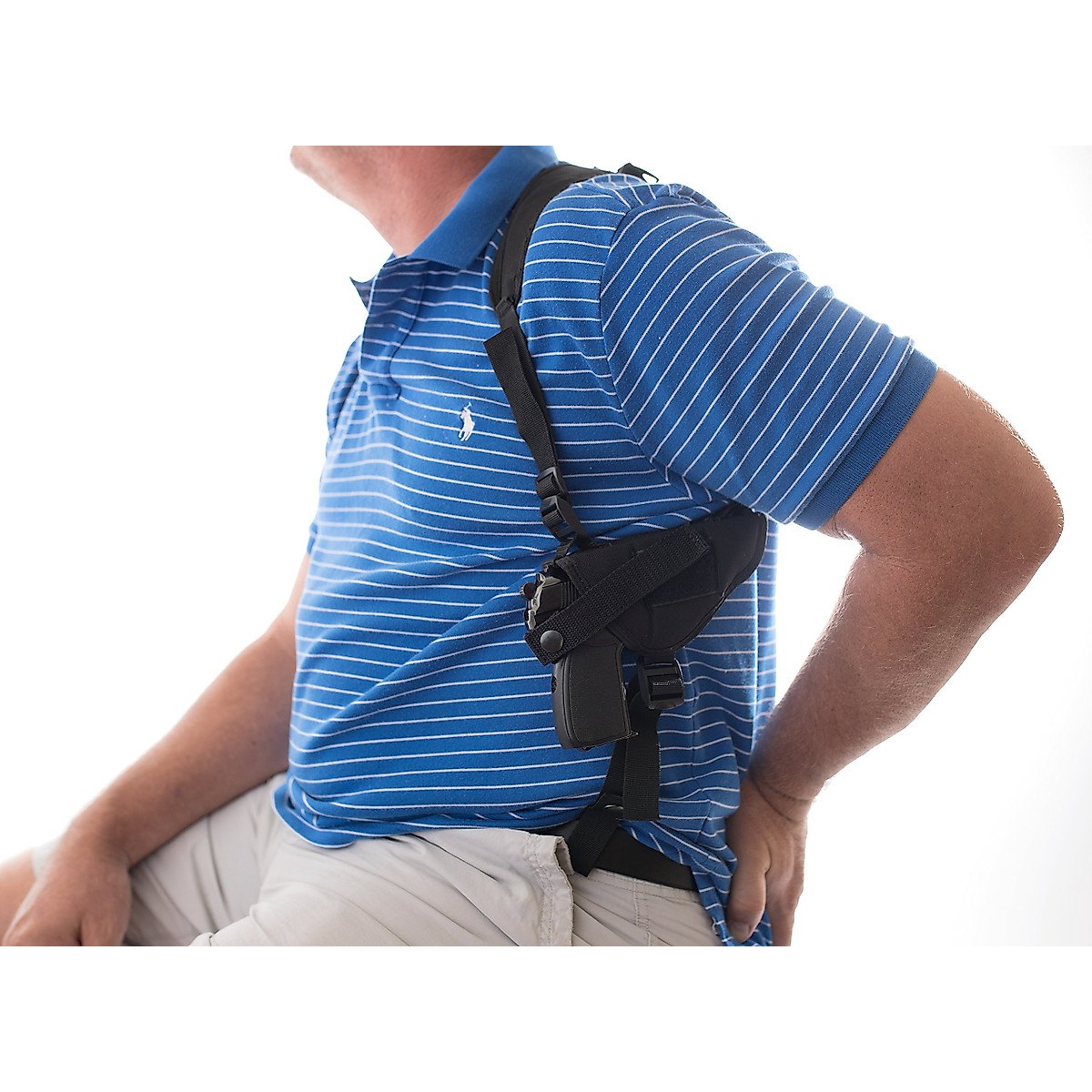 Gun Holster Buy 1 GET 2 Free Ankle Shoulder Hip Gun Holster Concealed FITS Ruger Security-9 Luger 9mm 4" Barrel #5