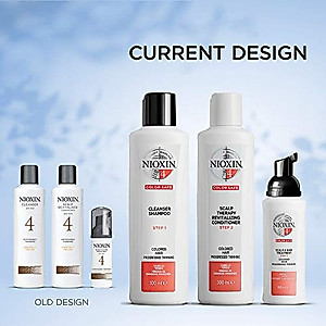 Nioxin System 4 Scalp & Hair Treatment, Color Treated Hair with Progressed Thinning, 6.8 Fl Oz