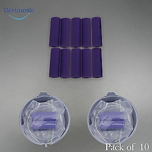 Dentosmile Chewies Seater for Invisalign Aligner Chompers Trays in Purple Colour with Carry Case