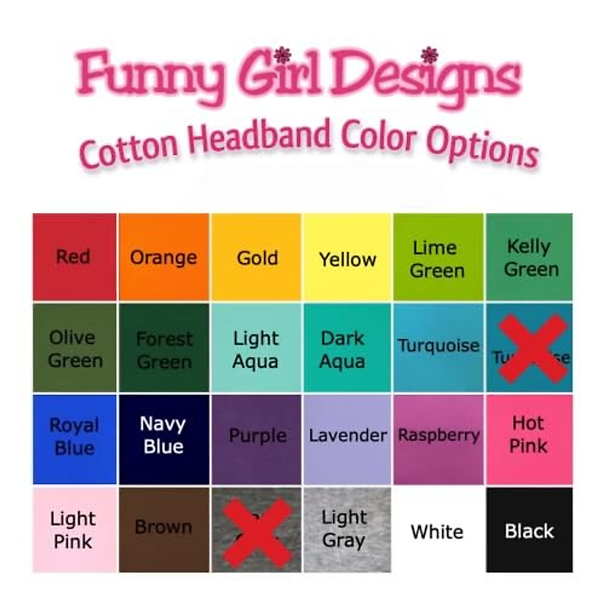 Funny Girl Designs TEAM SPORT Cotton Stretch Headband with your personalized GLITTER Text - 2.5 inch Wide Headband - Your COLORS and TEXT