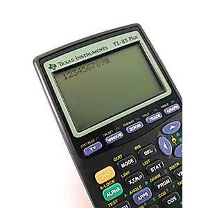 TI-83 Plus Graphics Calculator TI-83 Plus Graphics Calculator