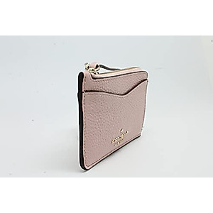 Kate Spade New York Leila Leather Card Holder Wristlet Rose Smoke