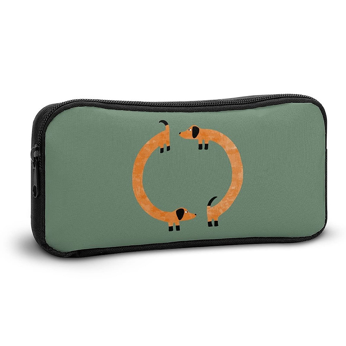 Dachshund Sausage Dogs Pencil Case Pencil Pouch Coin Pouch Cosmetic Bag Office Stationery Organizer