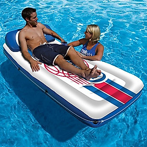 Poolmaster Los Angeles Clippers NBA Swimming Pool Float, Giant Mattress
