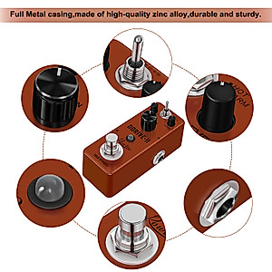 Rowin Guitar Tube Screamer Pedal Overdrive II True Bypass