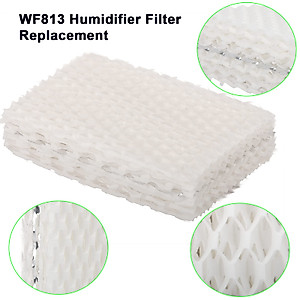 HIFROM 10Pack WF813 Humidifier Wick Filter Replacement Compatible with ReliOn RCM-832 RCM-832N ProCare PCWF813 PCWF-813 Equate EQWF813 EQ-2119-UL Cool Mist Humidifier Filter