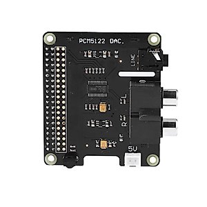 Pi Expansion Board Pi HiFi DAC+ HD Audio PCM5122 24 bit Expansion Board for Pi 3 Model B / 2B /B+/A+/ Pi Zero W
