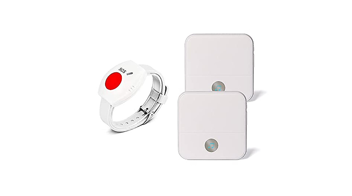 Wireless Caregiver Pager - Nurse Call Button Watch System