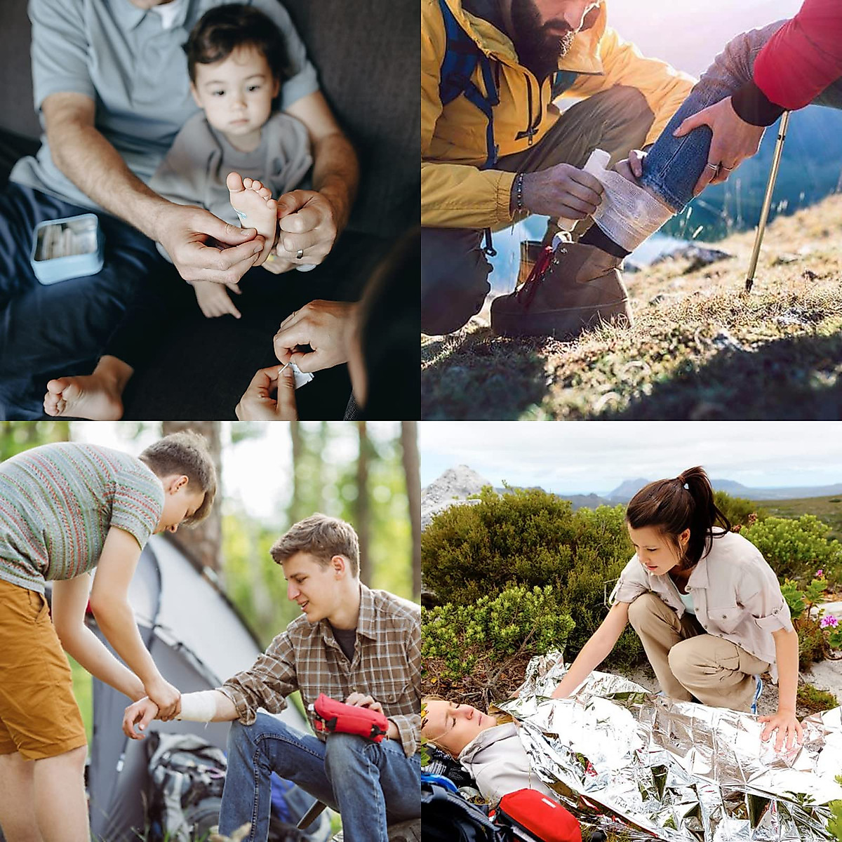 WELL-STRONG Dual Waterproof First Aid Kit Boat Emergency Kit with Buckles for Fishing Kayaking Boating Swimming Camping Rafting Beach Red