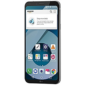 LG Q6-32 GB - Unlocked (AT&T/T-Mobile) - Platinum - Prime Exclusive - with Lockscreen Offers & Ads