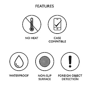 Moon M599 Qi-Enabled Wireless Charging Pad (White Leather)