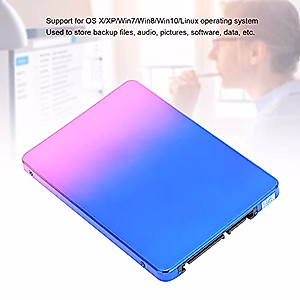 Solid State Drive, Good Compatibility Lightweight SSD for Data Storage for Files Backup(#3)