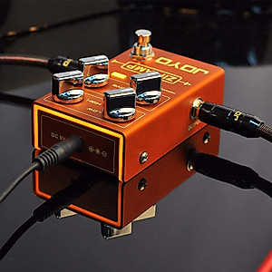 JOYO R-04 ZIP AMP Pedal Effect Strong Compression Overdrive Pedal Simulate Amplifier Effect Pedal for Electric Guitar True Bypass