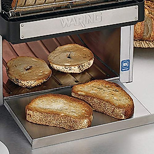 Waring Commercial CTS1000 Coneyer Toaster, 450 Slices per hour, 120V, 1800W, 5-15 Phase Plug