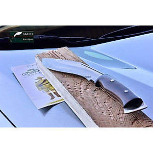 GK&CO. Kukri House Genuine - 8" AEOF Afghan Official Issued Genuine Kukri/Khukuri Knives Red Sheath GK&CO.Kukri In Nepal