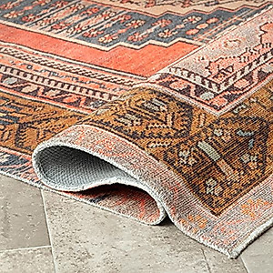 nuLOOM Tena Tribal Area Rug, 3' x 5', Orange