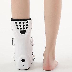 DXDUI Fracture Orthosis Boot Ankle Joint Fixation Brace Adjustable Breathable Calf Protector Toe Foot Or Ankle Injuries Fractures Sprains by Brace Direct,Right,S