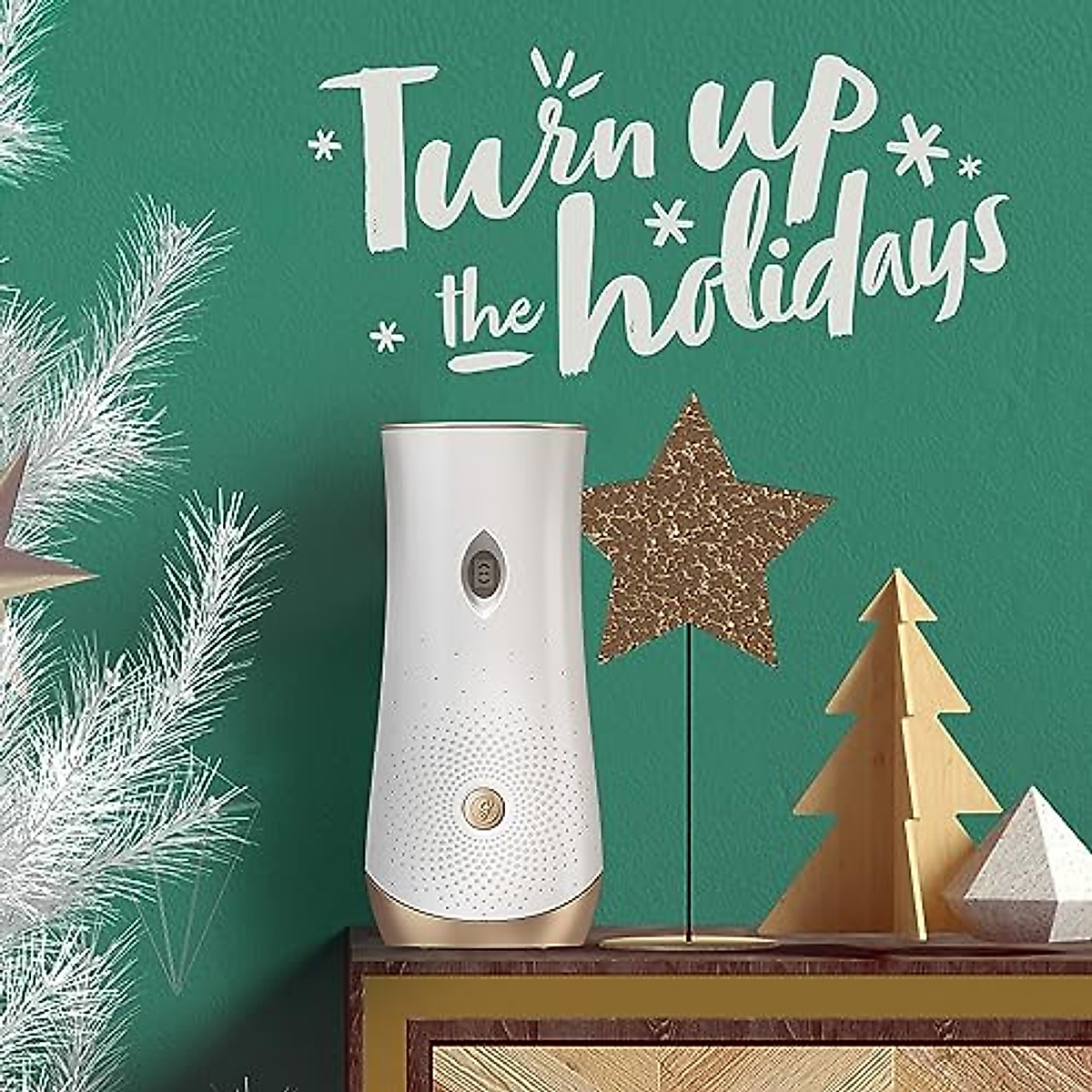 Glade Automatic Spray Refill, Air Freshener for Home and Bathroom, Twinkling Pine & Cedar, Limited Edition Scent, 6.2 Oz