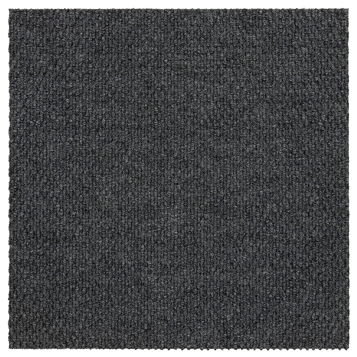 Mohawk Home 18" x 18" Indoor/Outdoor 0.25" Pile Height, Peel and Stick Carpet Tile, Grey Polyester, (10 Tiles) (22.5 sqft/Box)