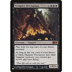 Magic: the Gathering - Vampire Nocturnus - The List