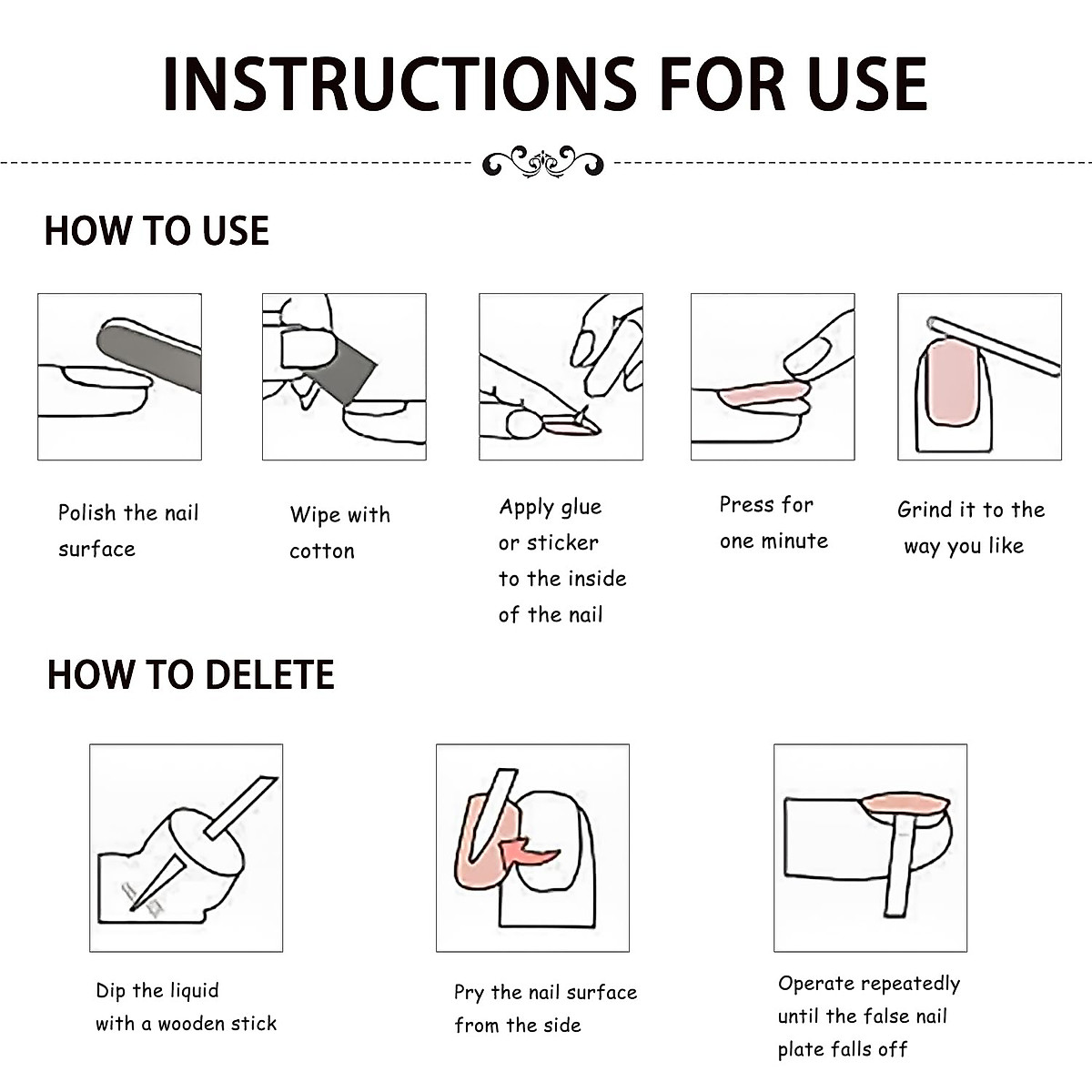 Halloween Press on Nails Short Square Fake Nails with Skull Pumpkins and Bats Designs Full Cover Stick on Nails Cute False Nails for Women Girls 24Pcs