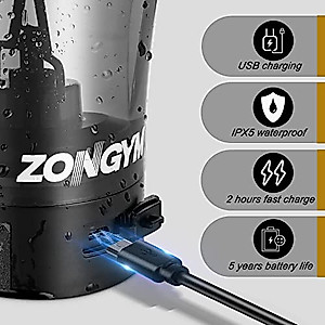 Electric Protein Shaker Bottle, 24 oz USB Rechargeable Blender Bottles, Shaker Bottles for Protein Mixes with BPA Free, Juicer Accessories, Made with Tritan Portable Blender Cup for Protein Shakes