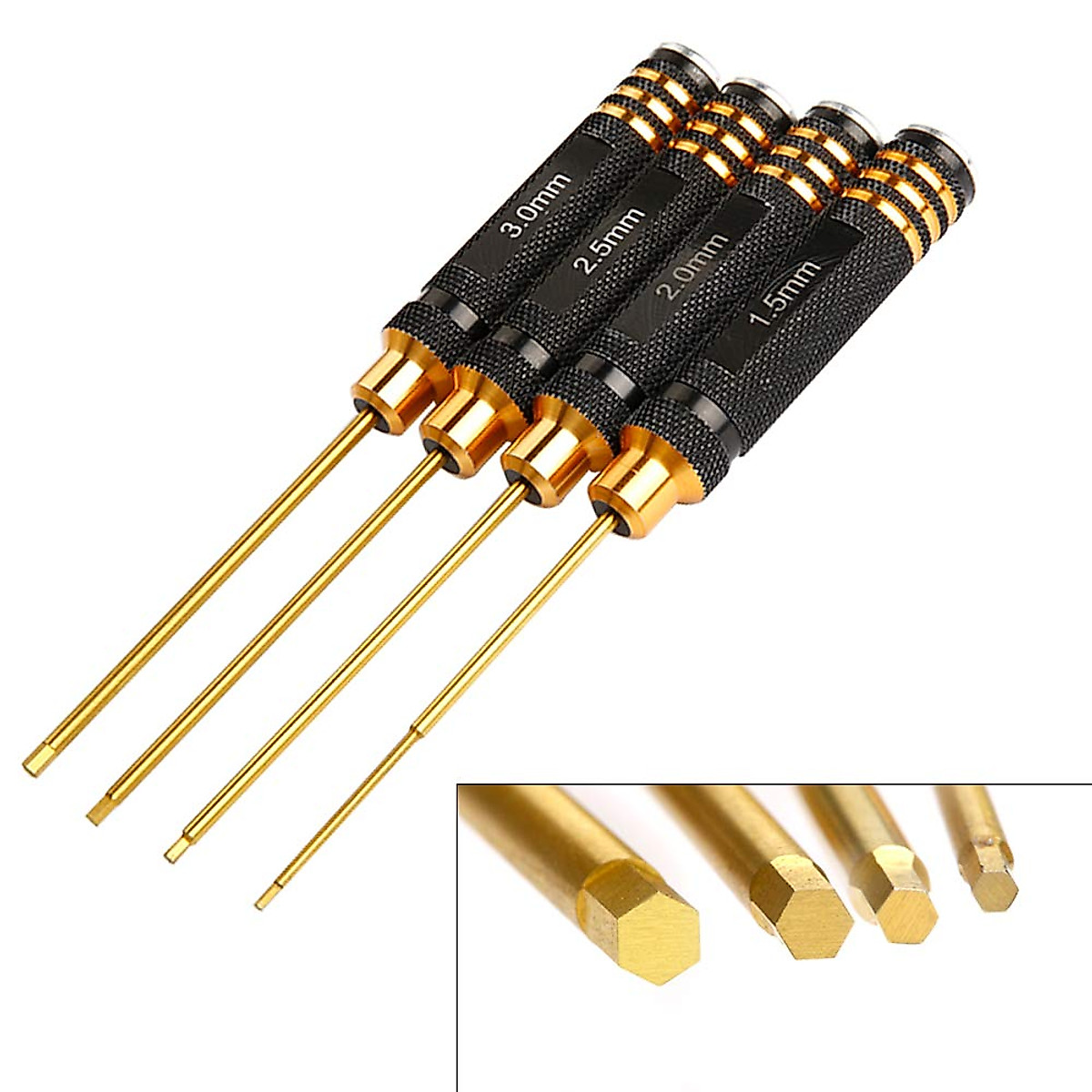 Racingirl NIDICI Titanium Hexagon Screwdriver Wrench Tool for Multi-Axis FPV Racing Drone RC Quadcopter Car Modeling Robot