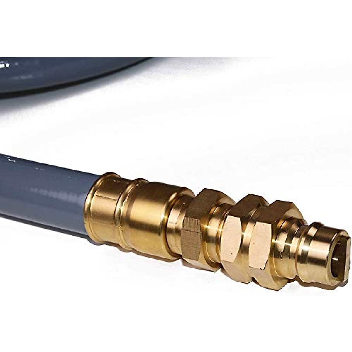 DOZYANT 15 Foot 3/4inch ID Natural Gas Hose with Quick Connect/Disconnect Fittings for Generator, Construction Heaters and More NG/Propane Appliance