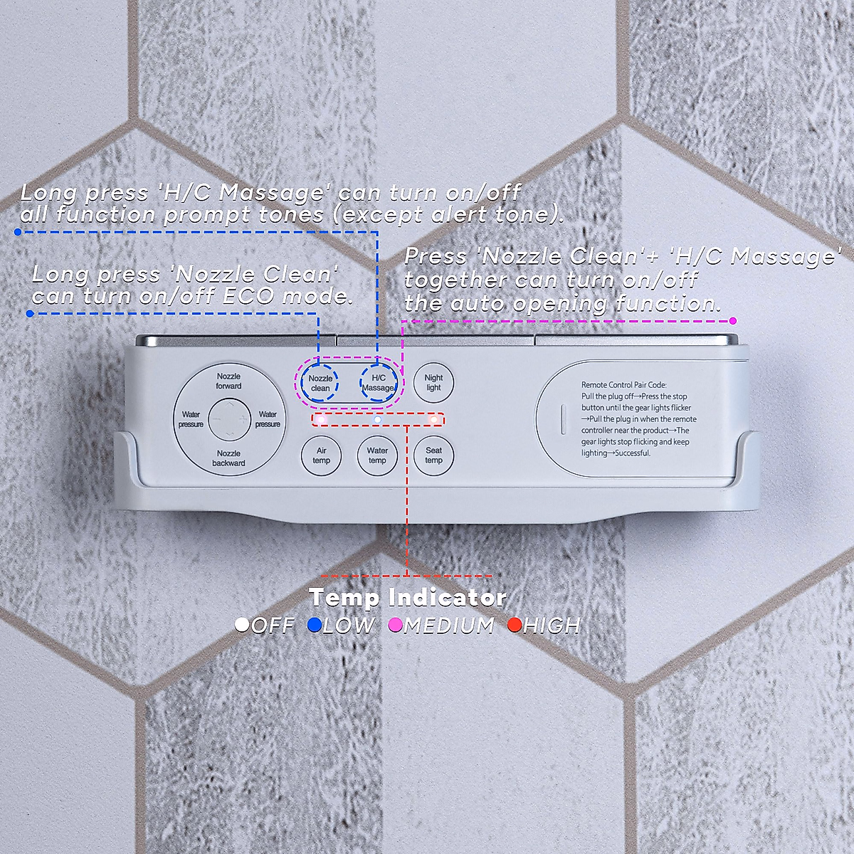 Casta Diva Smart Toilet with Tank and Bidet Built-in Quiet Powerful Auto Flushing Auto Open/Close 1.06GPF Toilets for Bathrooms with Low Water Pressure