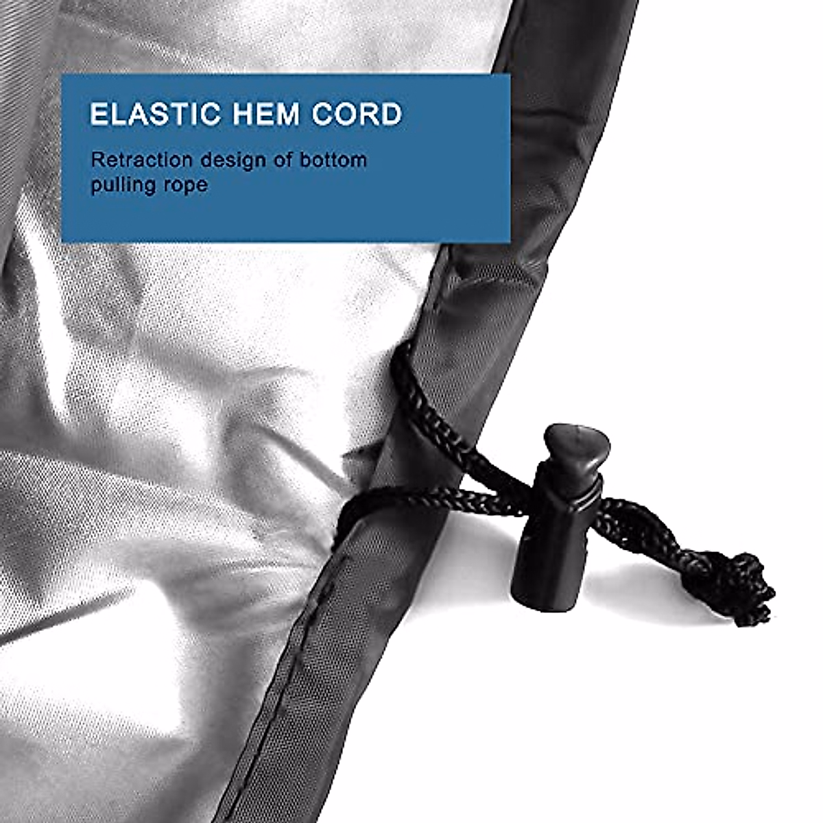 WHAIYIJIA Outdoor Fan Cover, Waterproof Dust Cover for 16-18" Standing Fan and Floor Fan, Compatible Pedestal Fan Cover for Indoor and Outdoor