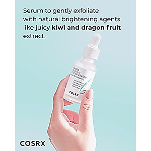 COSRX AHA BHA Vitamin C Booster Serum 1.01 fl. oz 30 ml, Face Serum, Brighten, Anti Aging, Plumping Skin, Natural, Fruit