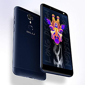 BLU Vivo One 5.5" HD 4G LTE GSM Unlocked Smartphone 16GB +2GB RAM 12MP Main Camera, Blue