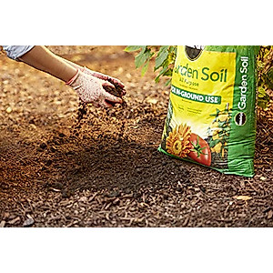 Miracle-Gro Garden Soil All Purpose: 1 cu. ft., For In-Ground Use, Feeds for 3 Months, Amends Vegetable, Flower and Plant Beds