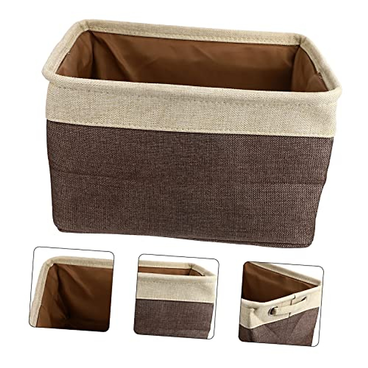 Abaodam 2 Pcs Pet Toy Basket Fabric Bins Toys Storage Organizer Organization and Storage Closet Woven Laundry Basket with Lid Home Storage Organizer Oxford Cloth Shelf Baby Clothing