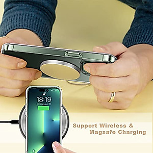 COOLQO Compatible for iPhone 14 Pro Max Case 6.7 Inch, with [2 x Tempered Glass Screen Protector] Clear 360 Full Body Protective Coverage Silicone 14 ft Military Grade Shockproof Phone Cover Clear