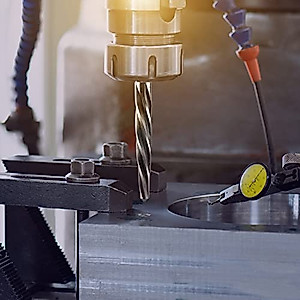 Lichamp 4 Piece Reamers Set for Metal, Taper Reamer Drill Bit for Steel for 3/8 1/2 5/8 3/4 inches Hole M2 HSS Chucking Bridge Steel Reamers