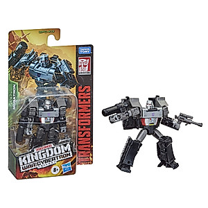 Transformers Toys Generations War for Cybertron: Kingdom Core Class WFC-K13 Megatron Action Figure - Kids Ages 8 and Up, 3.5-inch, Black